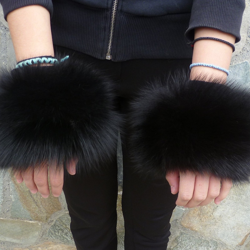 Fur Cuffs - Etsy