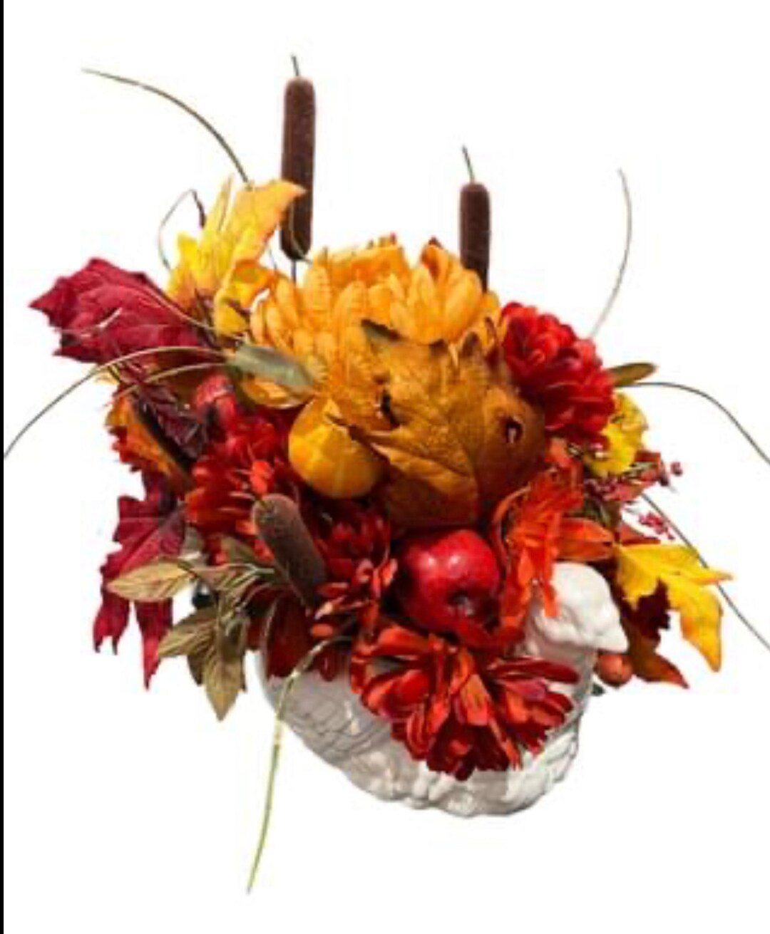La Dolce Vita Turkey Bowl Vase Flower Arrangement Thanksgiving Fall ...