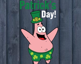 Patrick Star Svg | Etsy