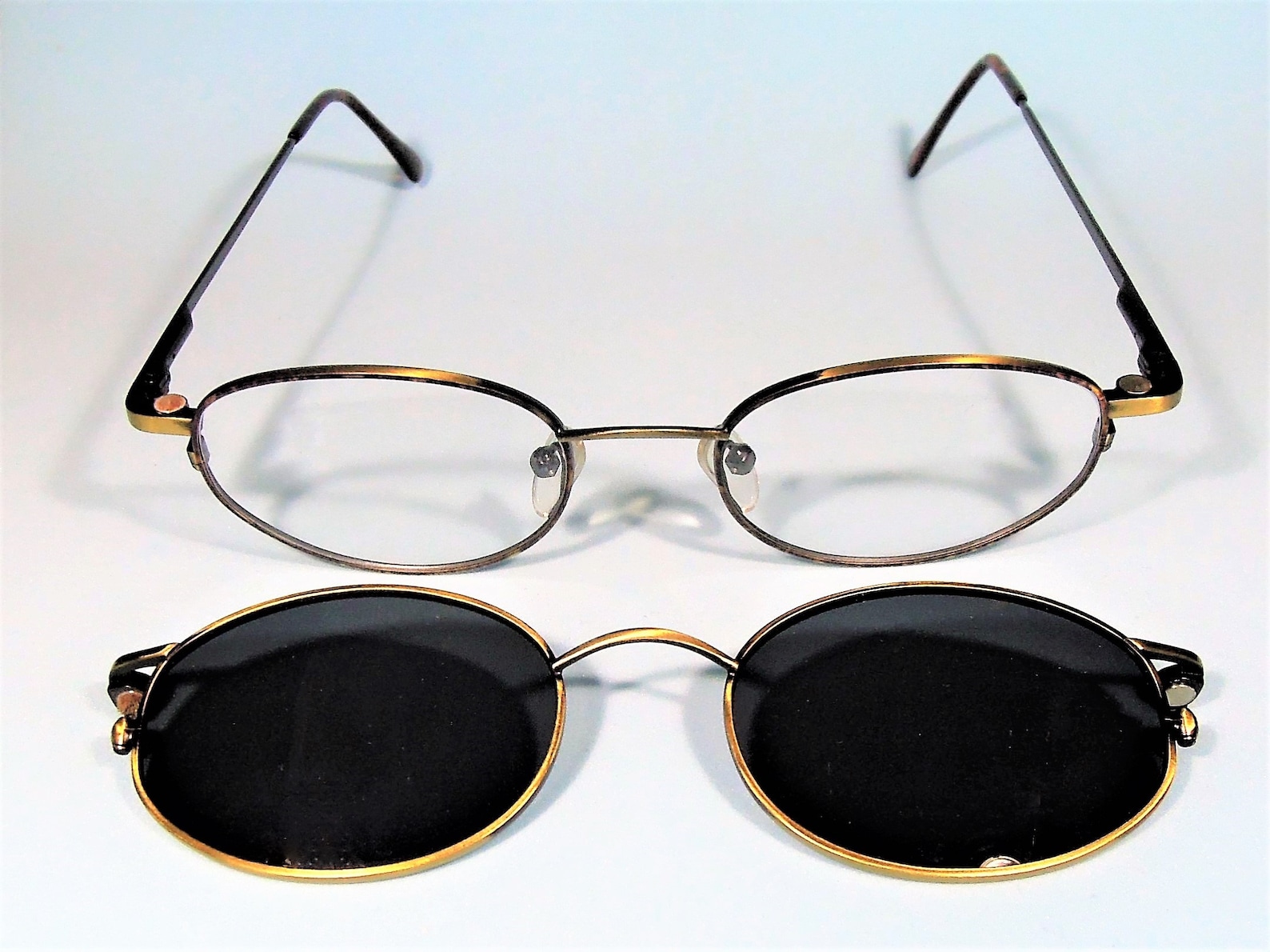 Gafas con clip de imán a juego en gafas de sol para lentes | Etsy