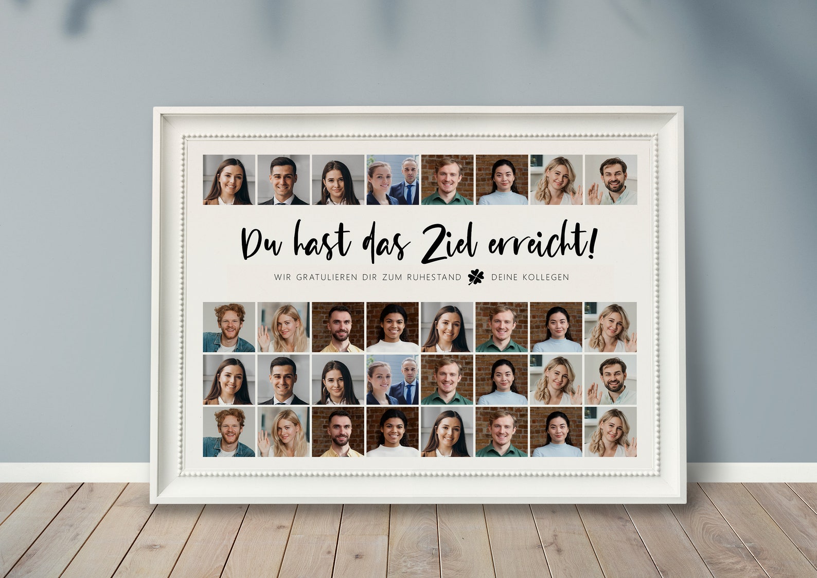 Foto-Poster *Abschied*, personalisiertes Geschenk, Foto-Collage ...