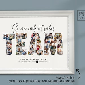 Foto-Collage *TEAM*, personalisiertes Geschenk, Foto-Collage - EXPRESS ...
