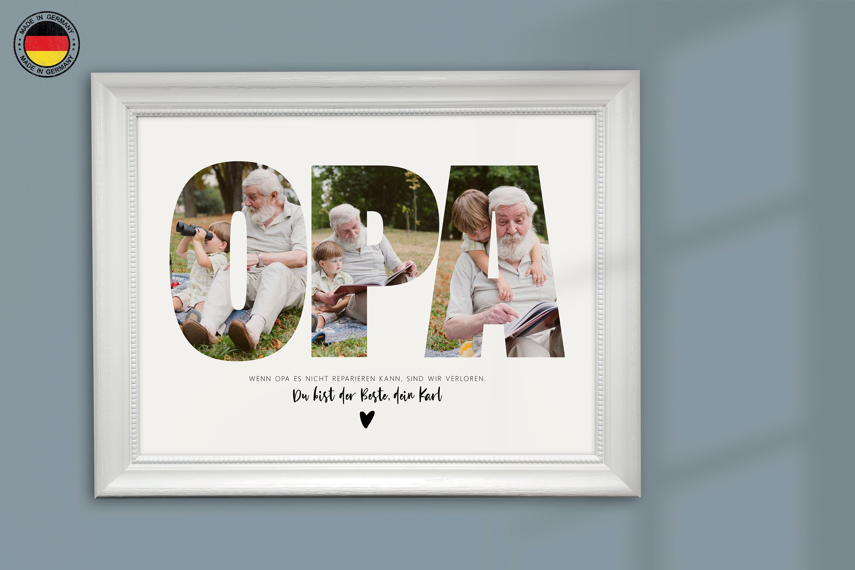 Photo Poster OPA Personalized Gift Photo Collage Gift - Etsy