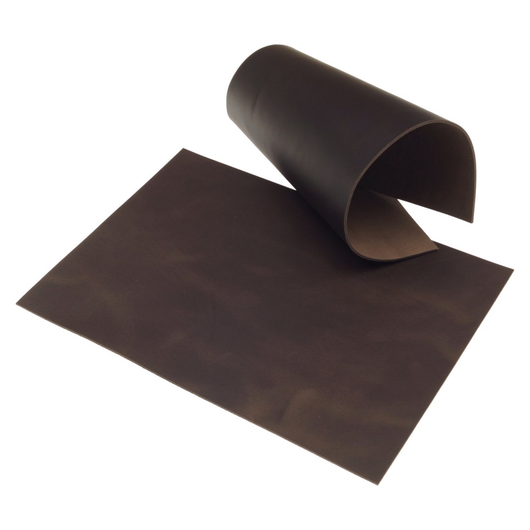 Cowhide Cacao Pull-up Finish Design A4 Piece Leather No. 29 - Etsy