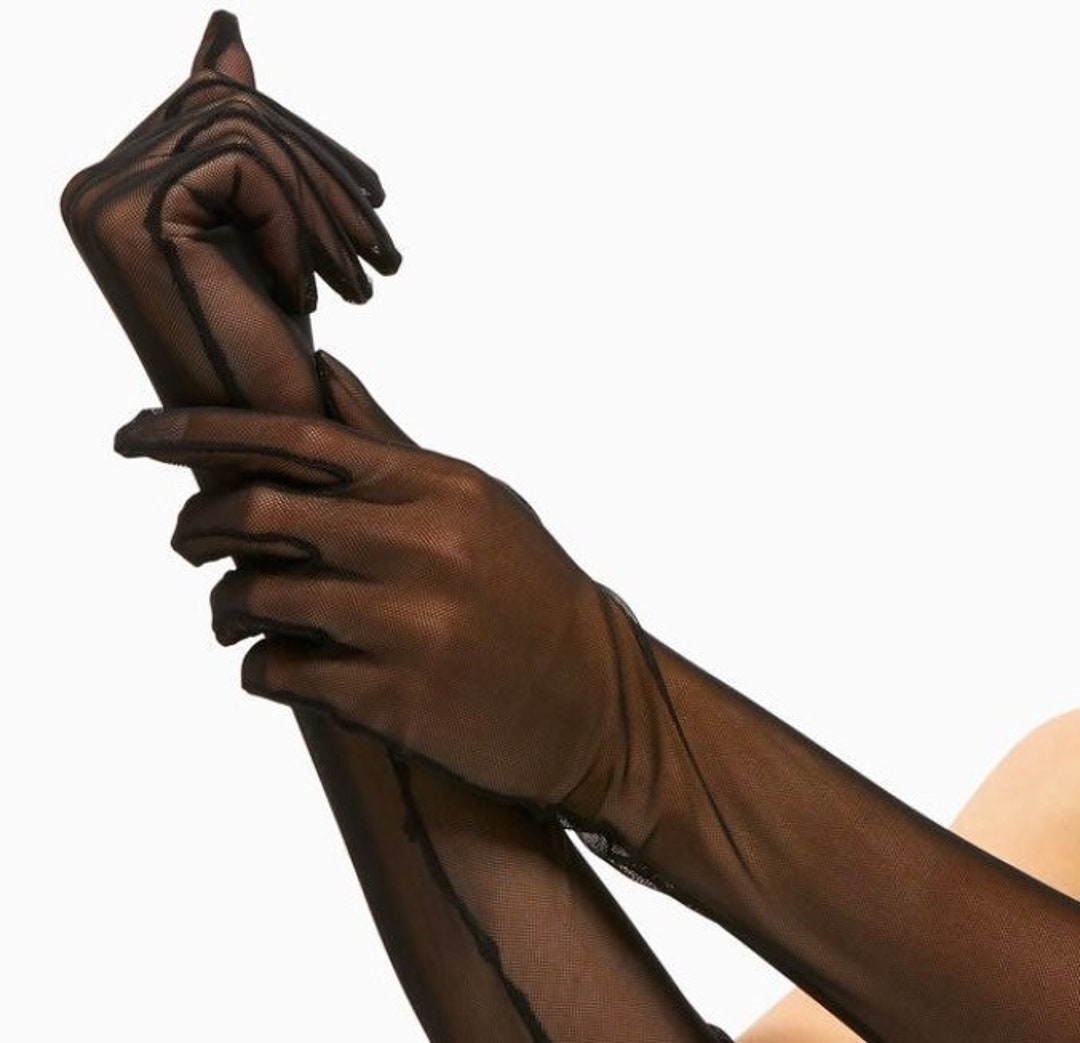 1920s Flapper Long Gloves Great Gatsby Downton Abbey Inspired - Etsy