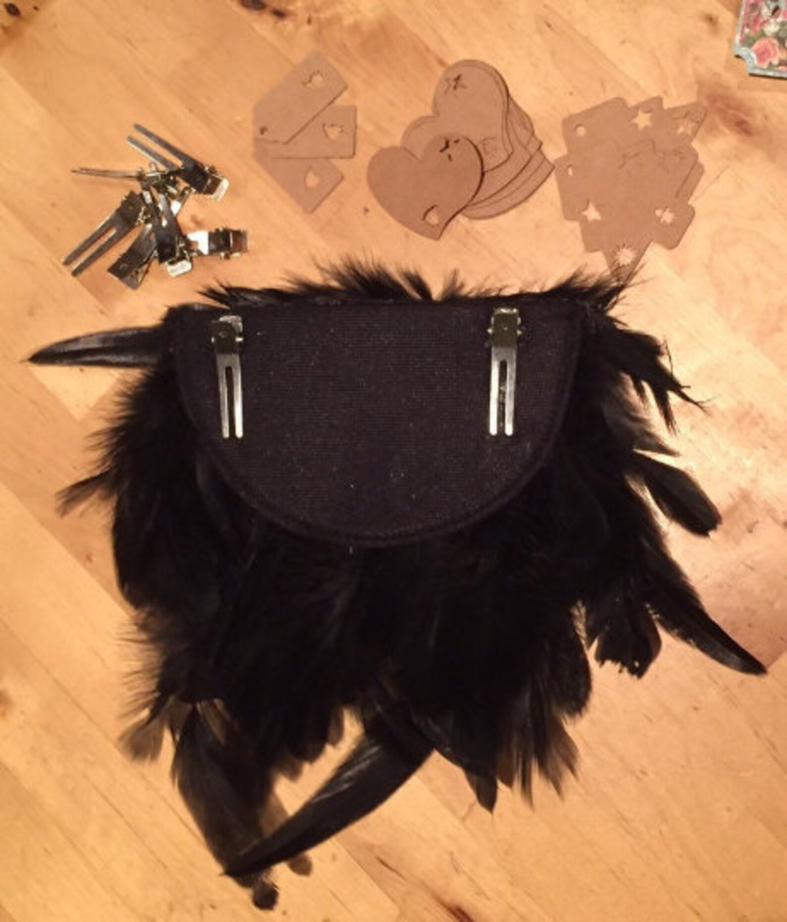 White Feather Epaulettes White Angel Shoulder Pads - Etsy