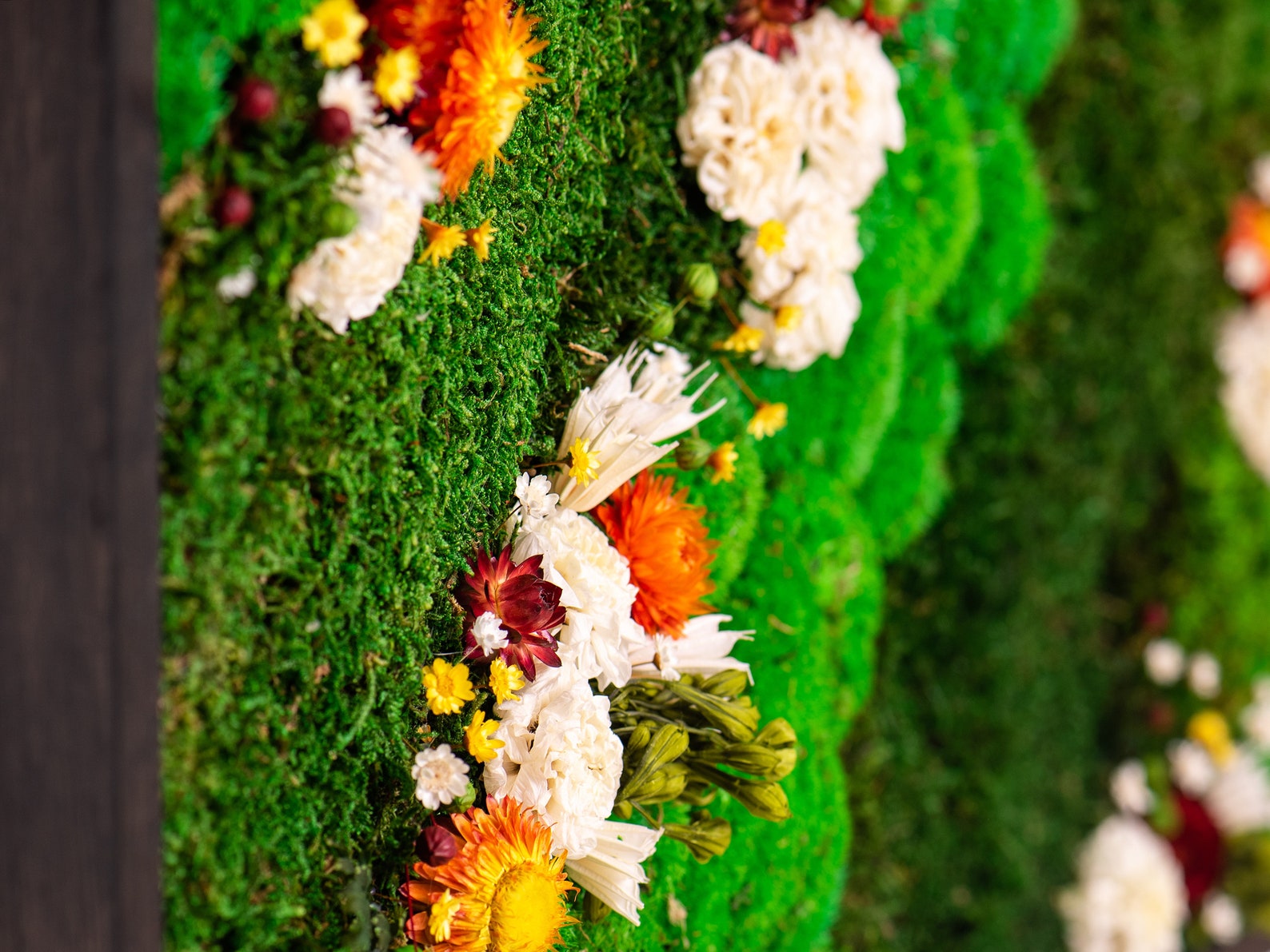 Moss Wall Decoration Green Wall Art Preserved Moss Piece of Art Framed ...