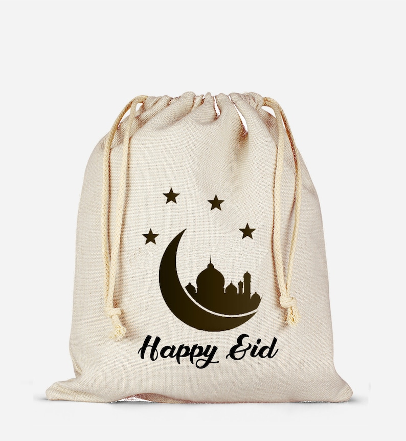 Custom Favor Bag Happy Eid Bags Eid Mubarak Bags Ramadan / Eid - Etsy