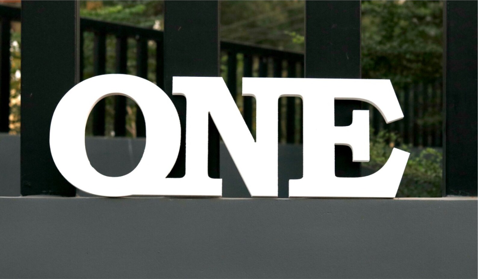 ONE Sign for First Birthday Decor Freestanding Letter 1st | Etsy