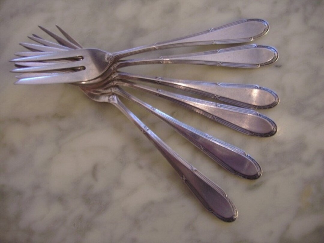 WMF MOD. 200 6 Pcs. Cake Forks cross-section - Etsy