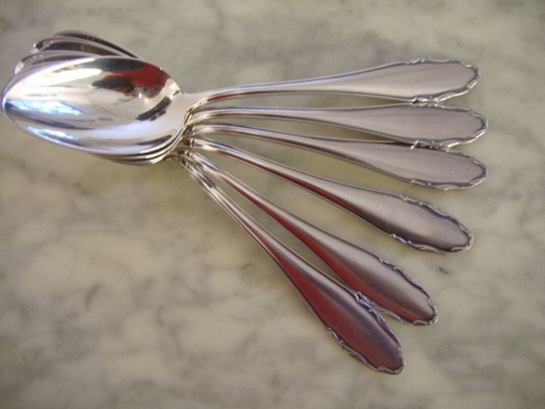 WMF Mod. 2200 6 cucharas de menú - Etsy España