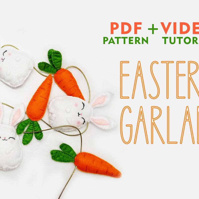 Felt Easter Pattern - Etsy