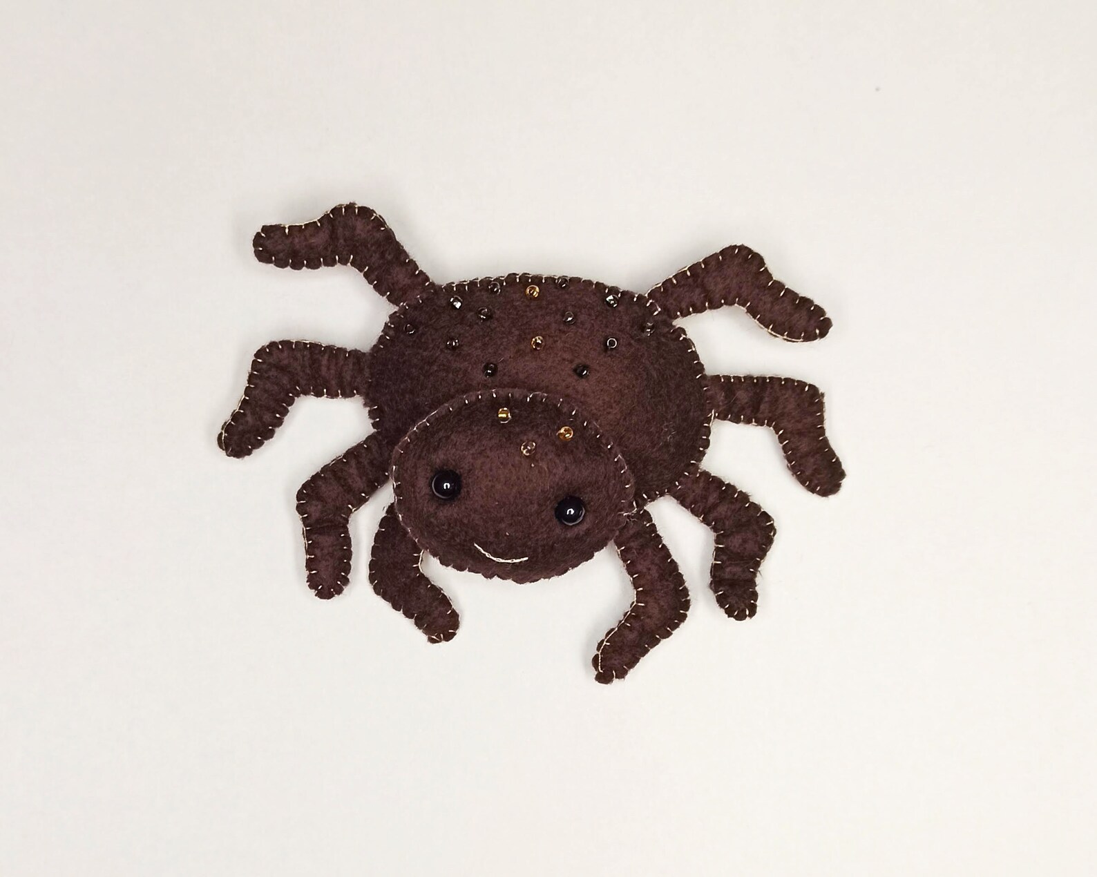 Spider Pattern PDF, Cute Digital Pattern Insect Felt Toy Felt Ornament ...