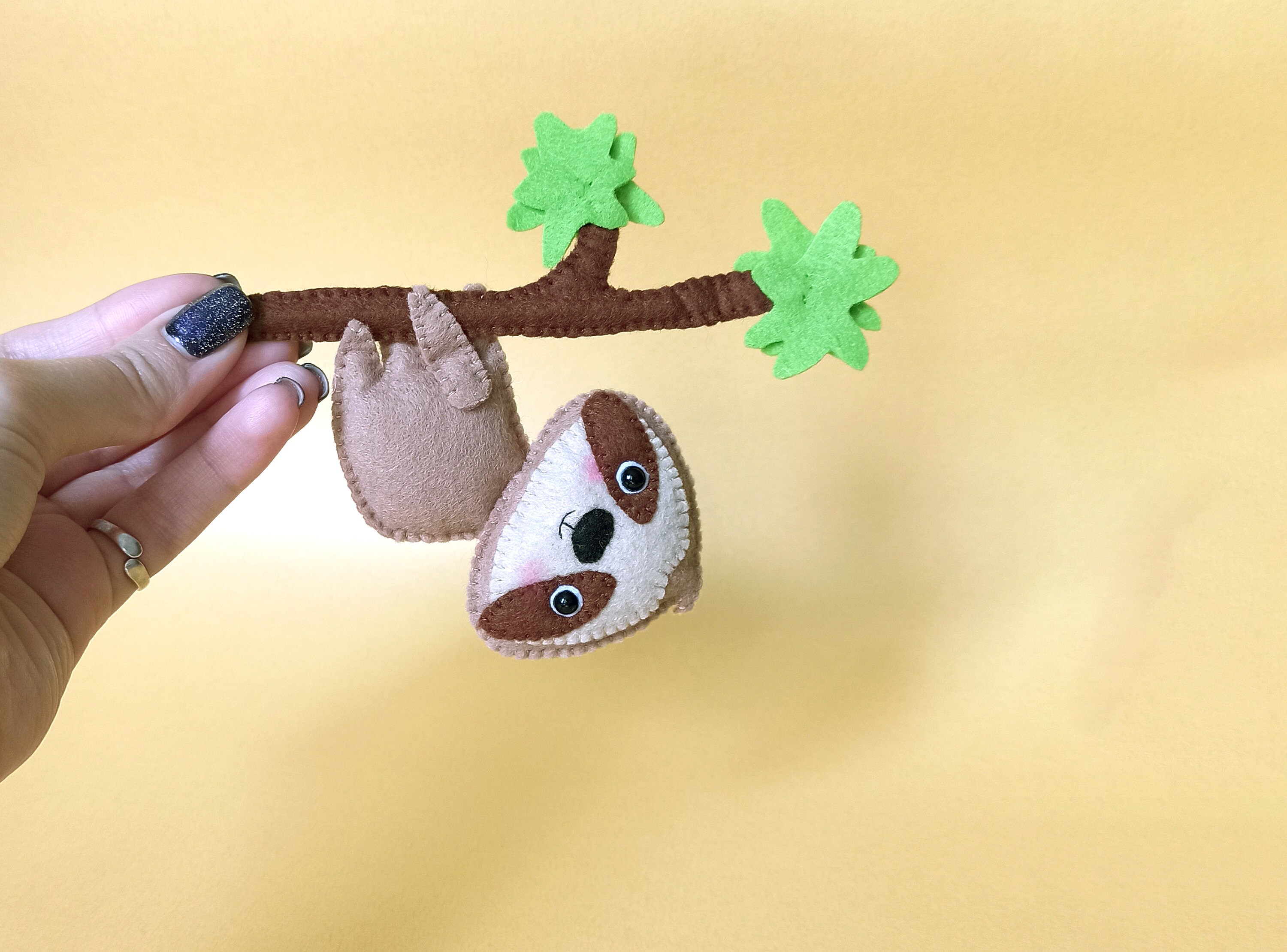 Sloth Pattern PDFSVG, Cute Jungle Animals, Sloth Baby Digital Pattern ...