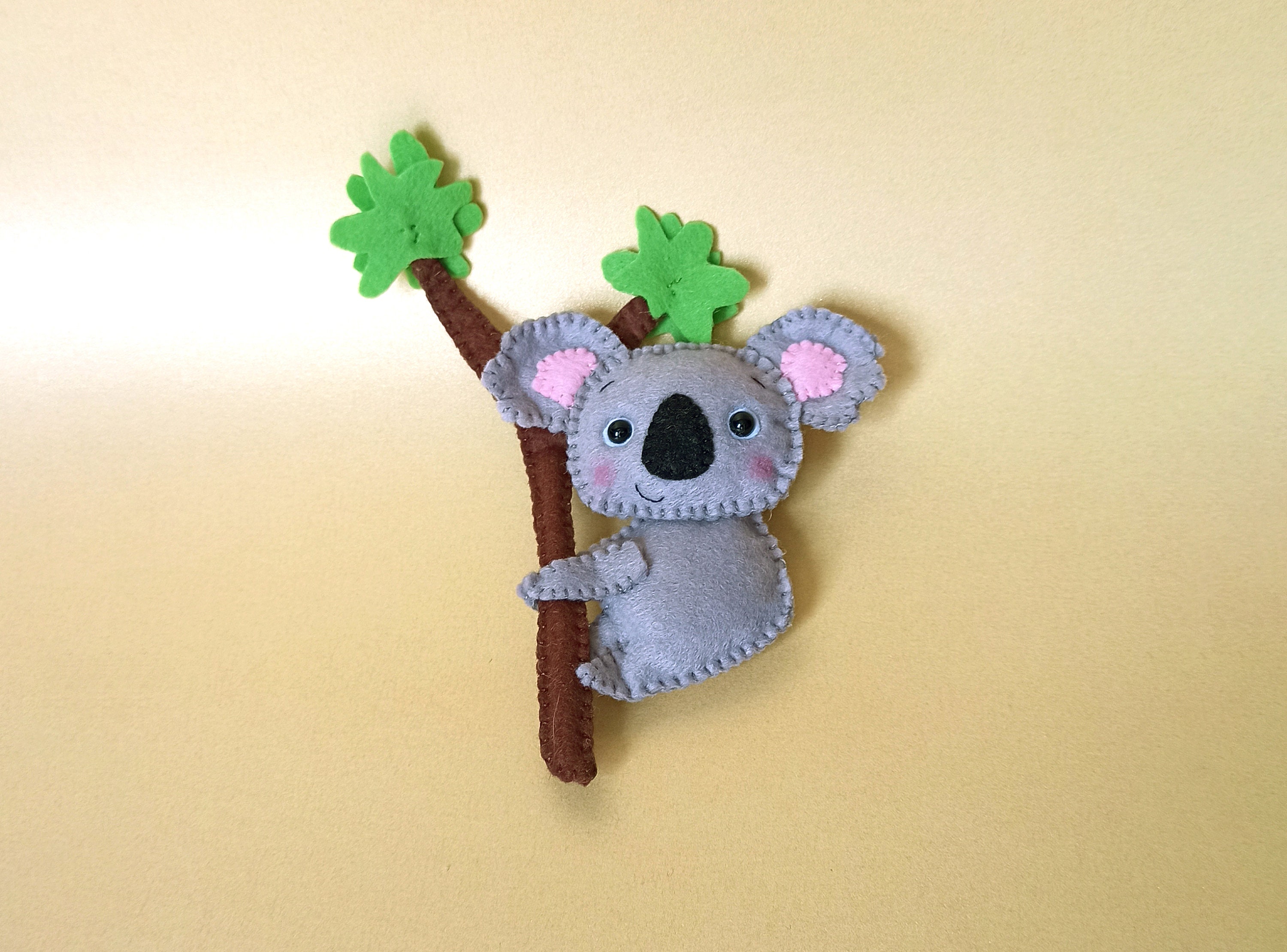 Koala Pattern PDFSVG, Cute Jungle Animals, Koala Bear Digital Pattern ...