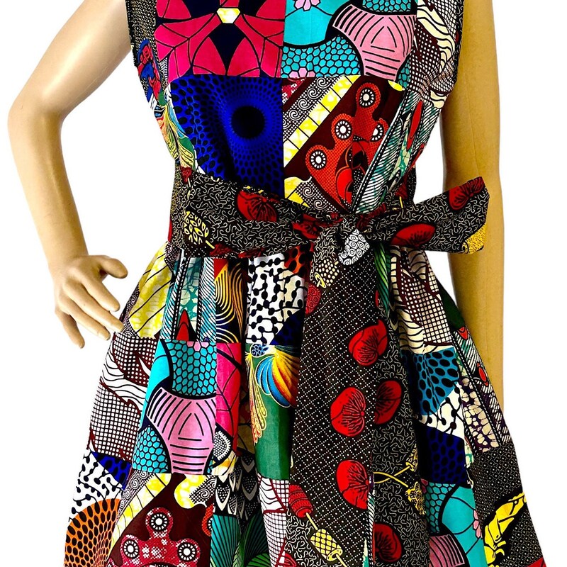 Patchwork Dress - Etsy