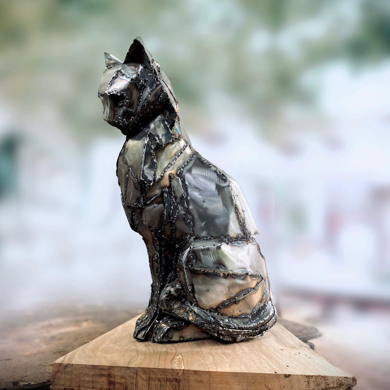 Cat Sculpture - Etsy