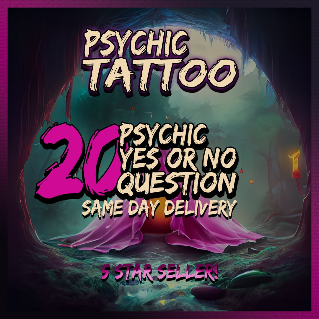 Psychic 20 Question Yes/no Answer - Etsy