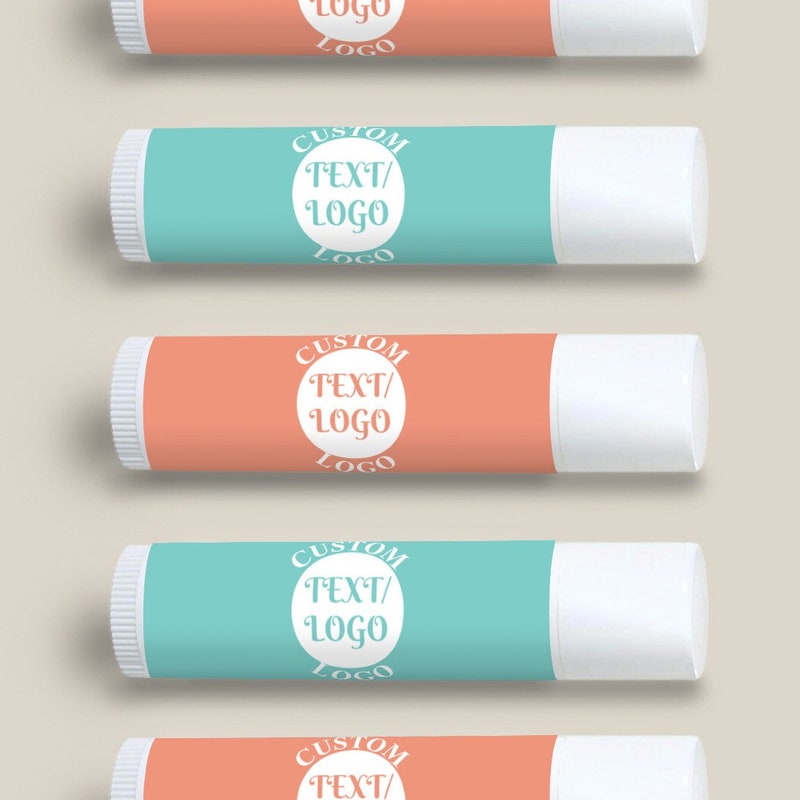 Custom Logo Chapsticks - Etsy