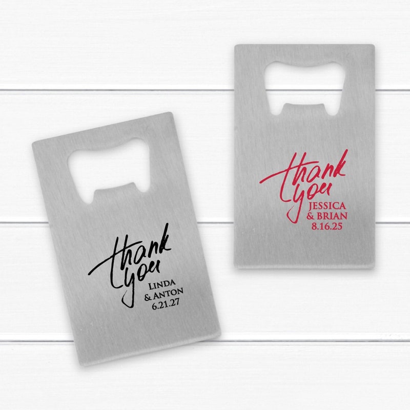 Card Shaped Bottle Opener - Etsy