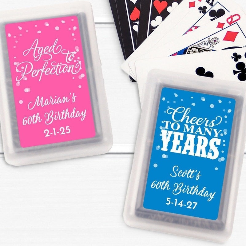 Personalized Playing Cards - Etsy