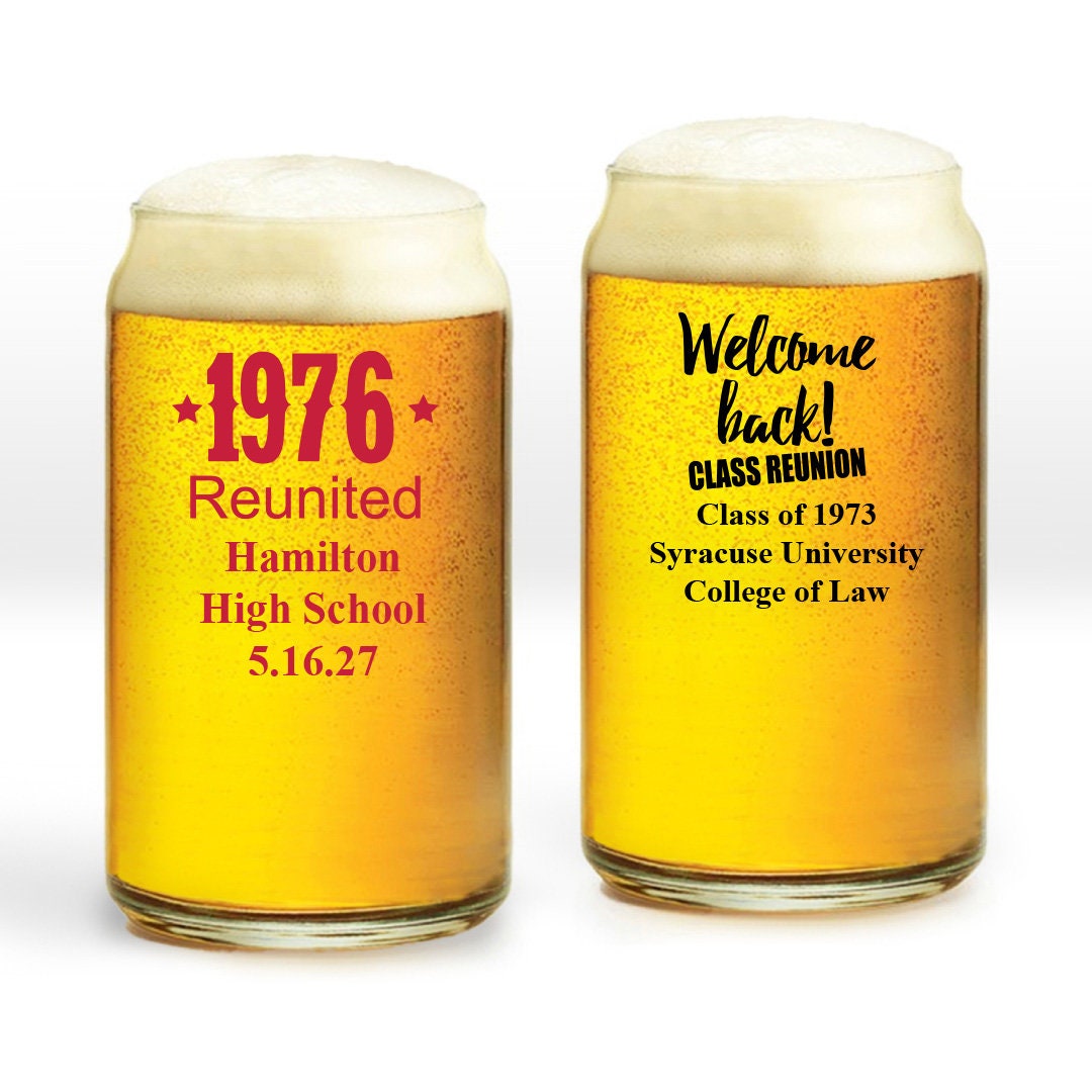 Class Reunion Favors 24 Pieces Class Reunion Personalized Beer Can ...