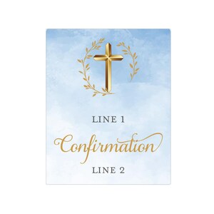Confirmation Labels, 12 Pcs Confirmation Personalized Wine Labels ...