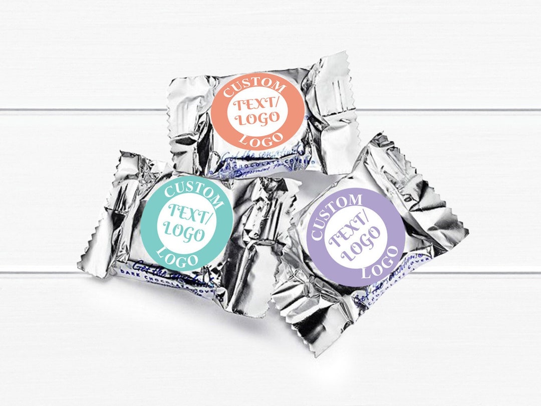 50 Pcs Logo Personalized York Peppermint Favors - Corporate York ...