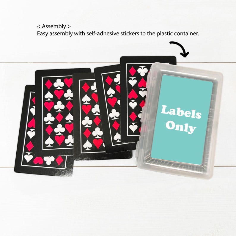 Logo Personalized Playing Cards: Corporate Party Favors (10 Pieces) - Etsy