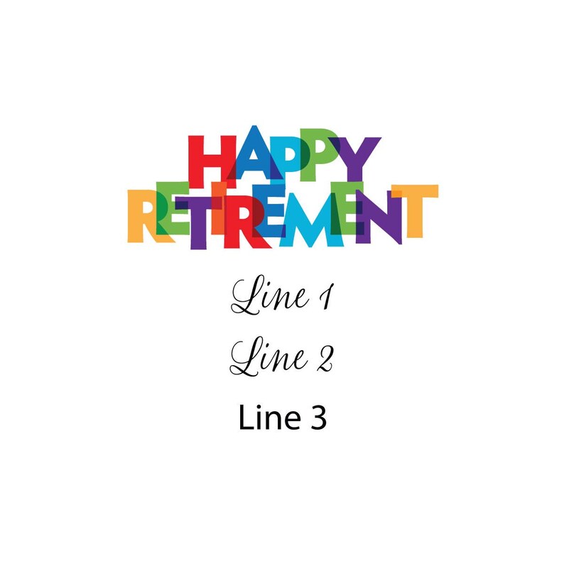 Set of 12 Happy Retirement Personalized SF30 Sunscreen With Carabiner ...