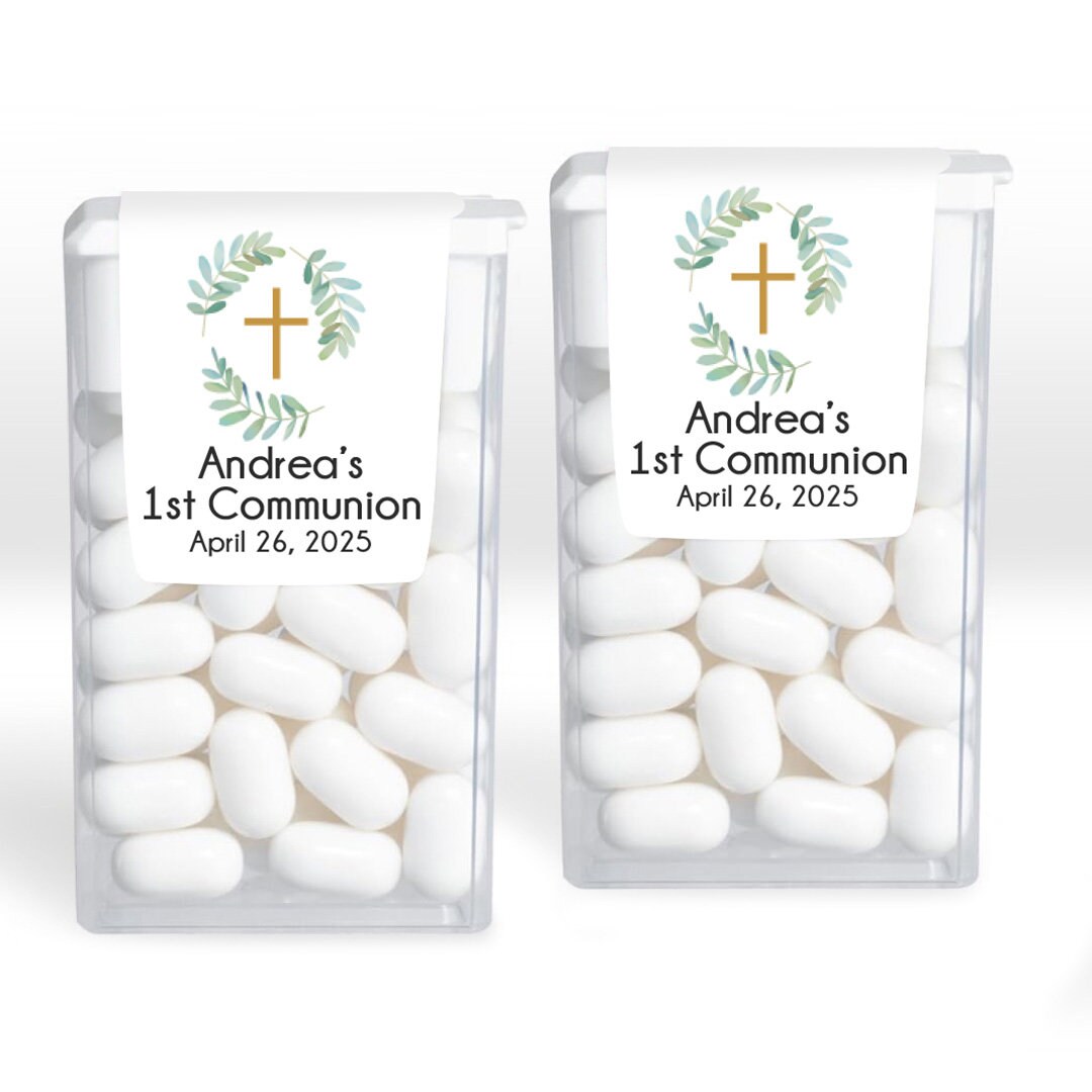 First Holy Communion Favors, 12 Pcs First Communion Personalized ...
