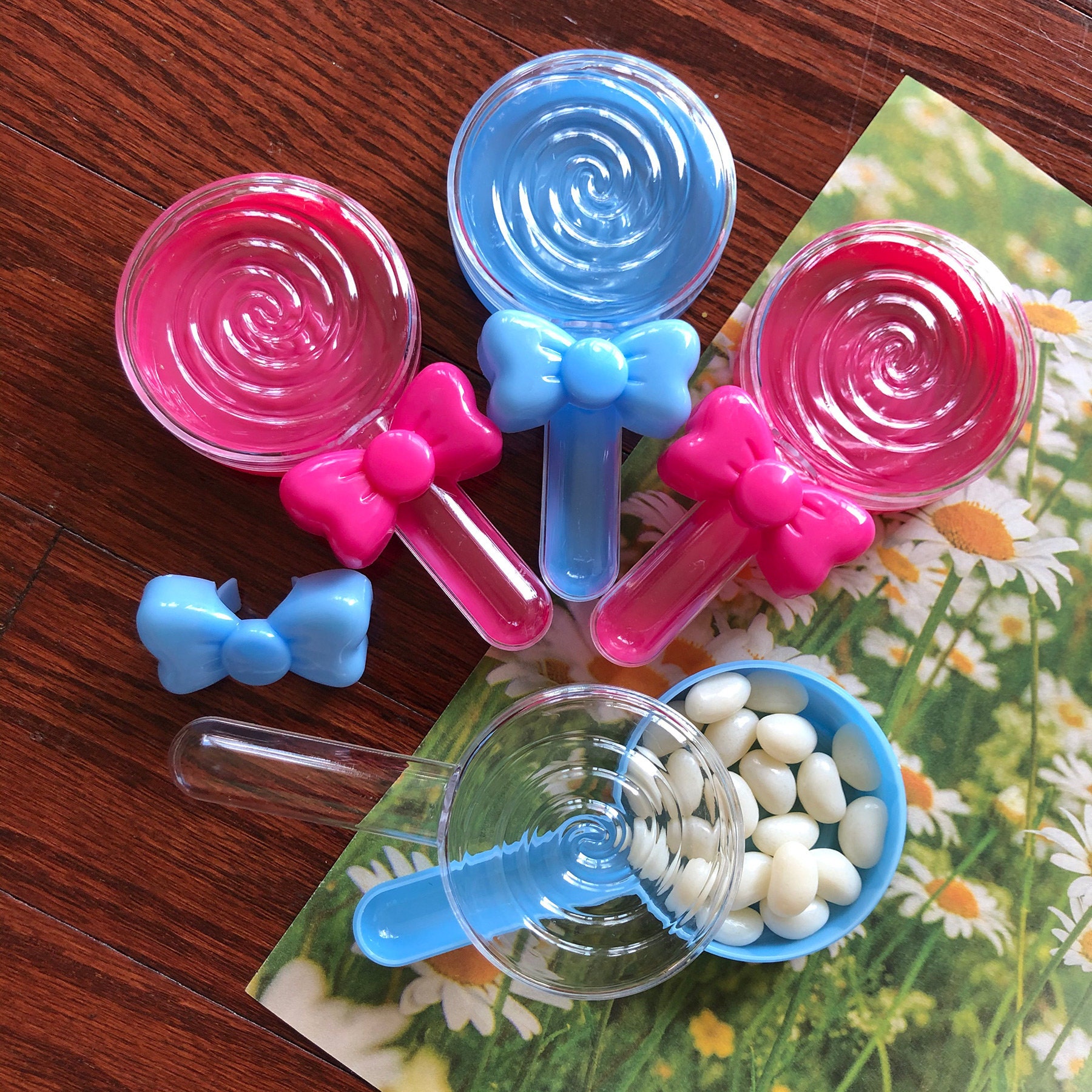 24 Pcs Fillable Lollipop Favor Container - Etsy UK