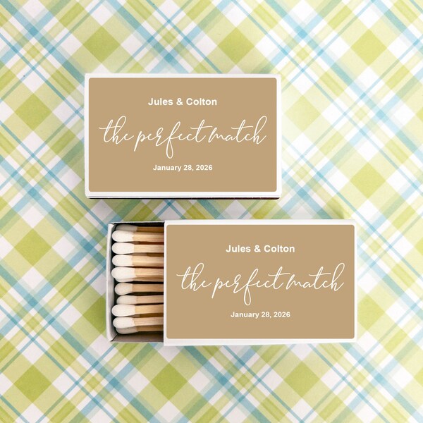 Wedding Matches - Etsy