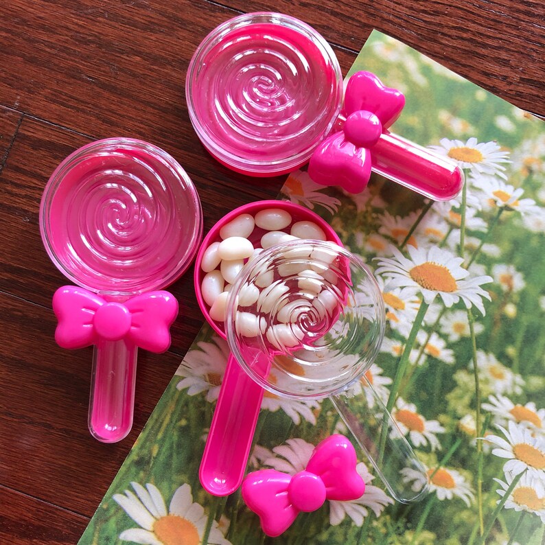 24 Pcs Fillable Lollipop Favor Container - Etsy