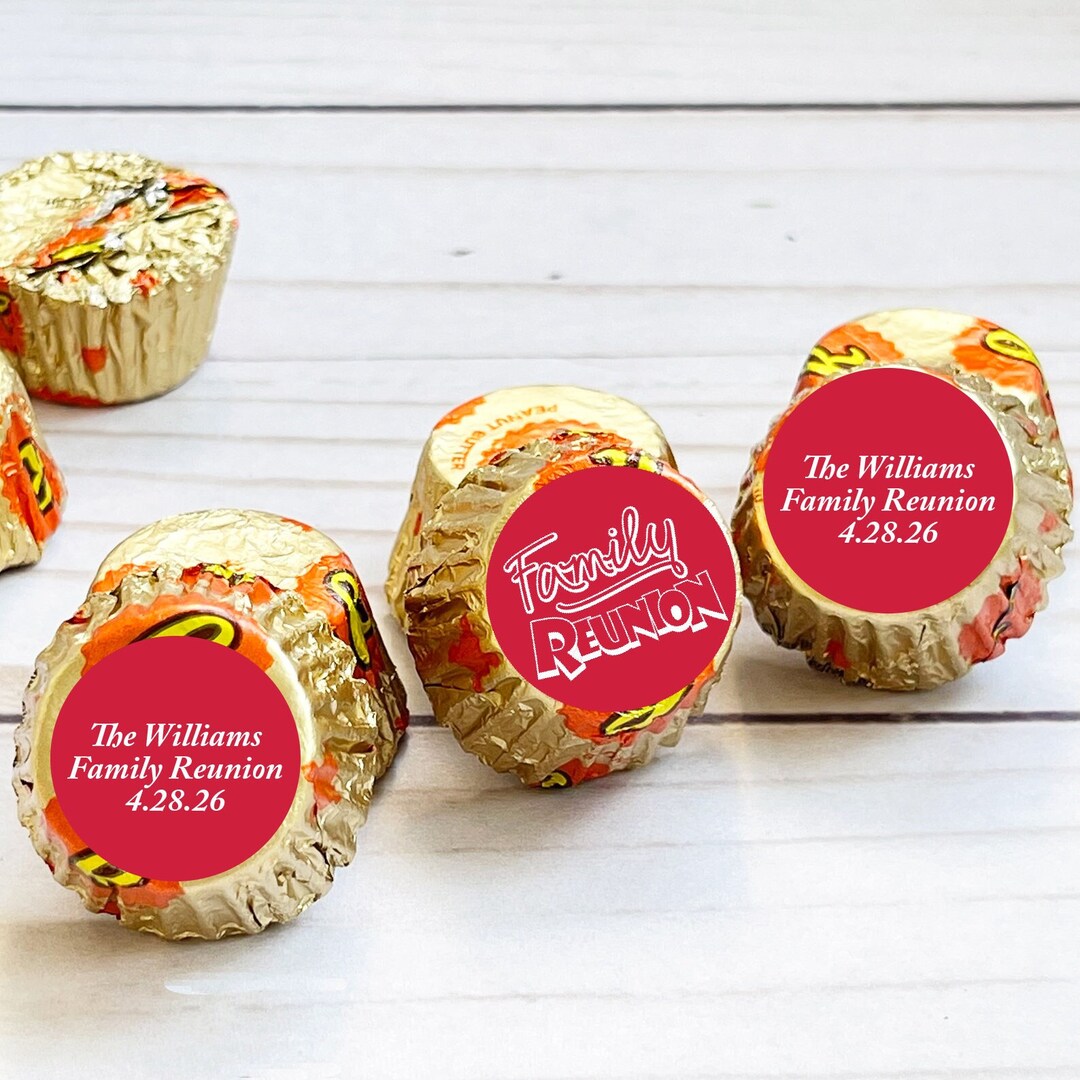 Family Reunion Favors 50 Pieces Personalized Reese Favors - Etsy