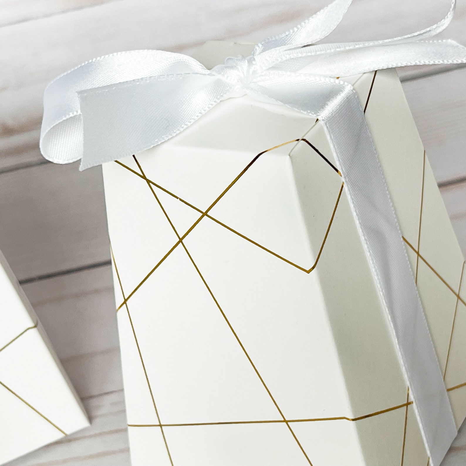 12 Pcs Mi Bautizo Personalized Pedestal Favor Boxes - Etsy