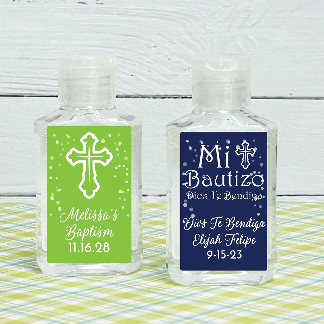 15 Pcs Christening Baptism Mi Bautizo Favors Stickers Only ...