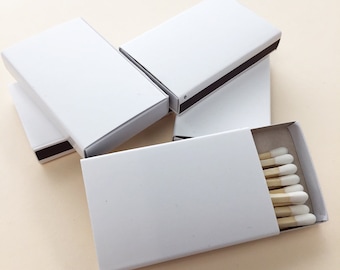 50 PIECES Plain Black Matchboxes - Etsy