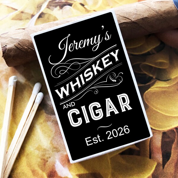 Custom Cigar Matches - Etsy