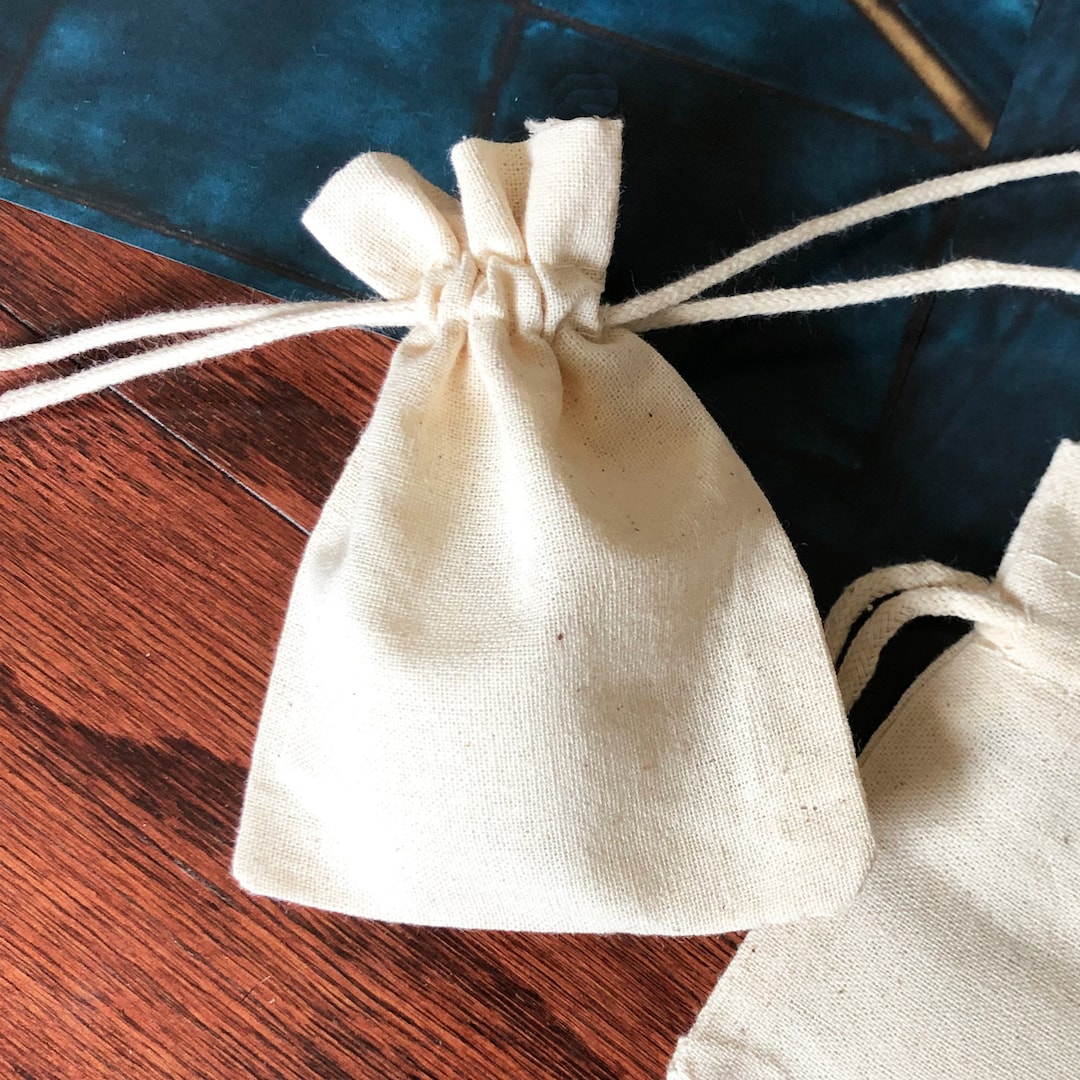 16 Pcs Natural Mini Canvas Favor Bag - Etsy