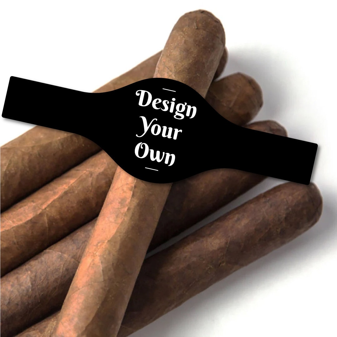 15 Pcs Design Your Own Personalized Cigar Labels Cigar Bands, Cigar ...