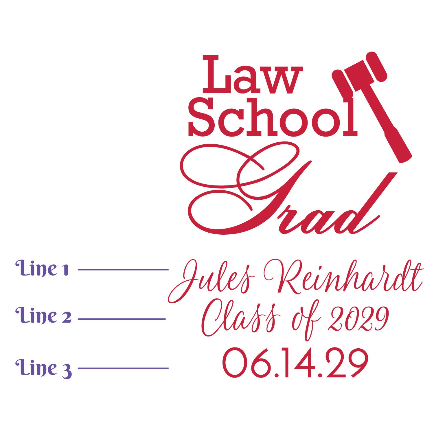 24 Pcs Graduation Personalized Tapered Shot Glasses - Etsy