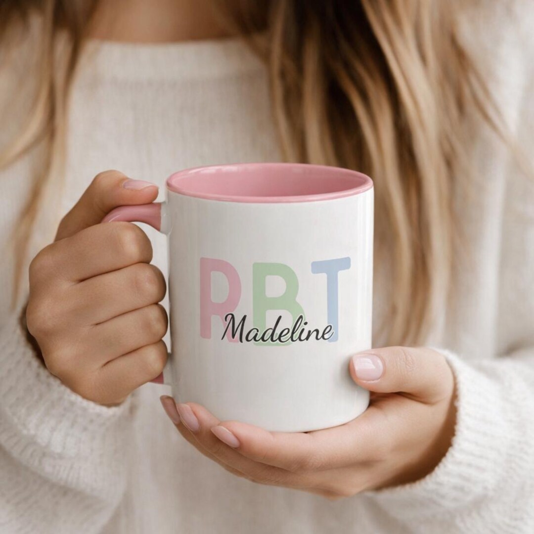 Personalized RBT Mug, Registered Behavior Technician Gift With Name ...