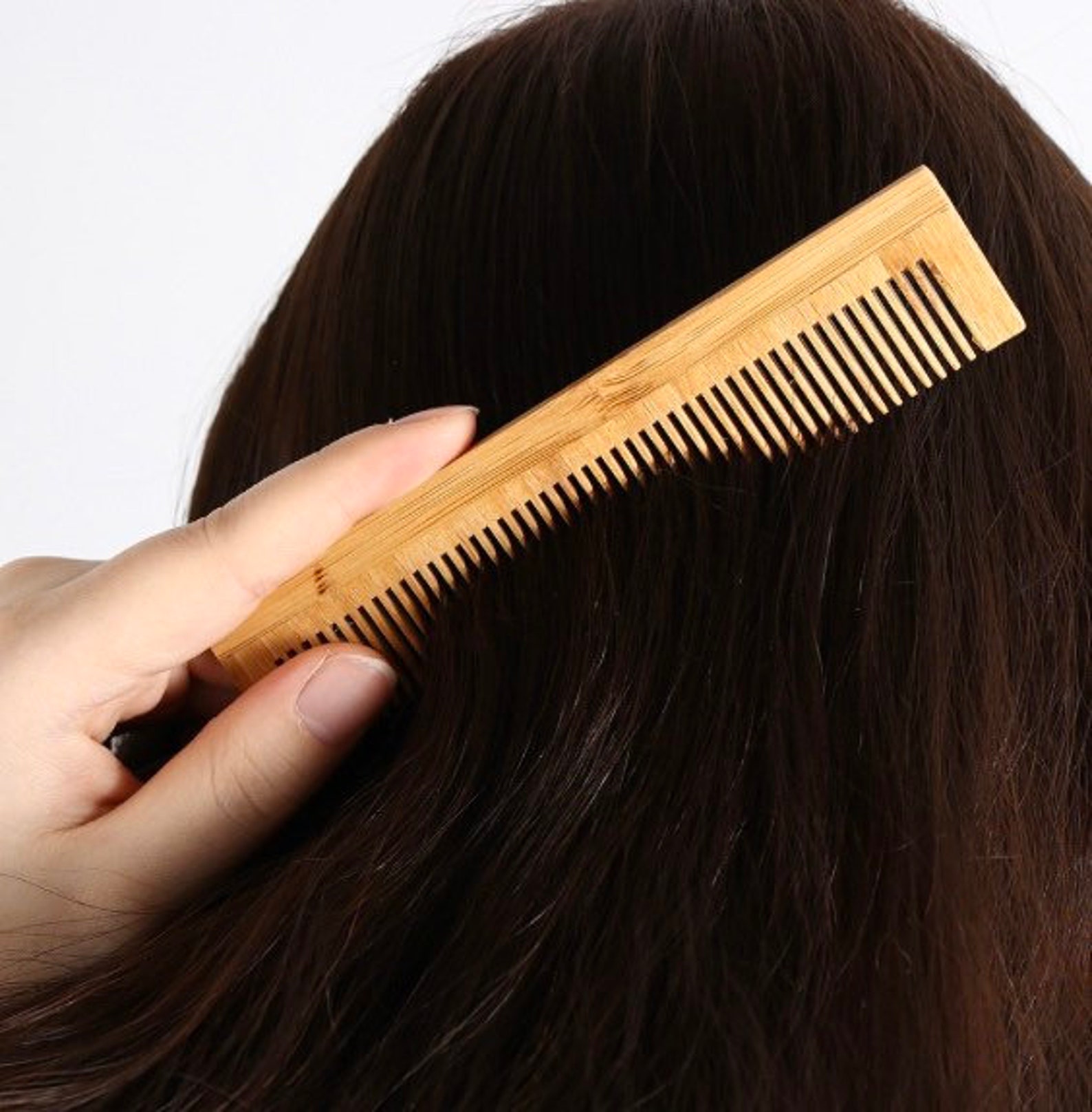 Bamboo Hair Comb Travel Comb Eco Friendly Plastic Free | Etsy