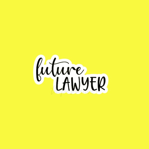Lawyer Decal - Etsy