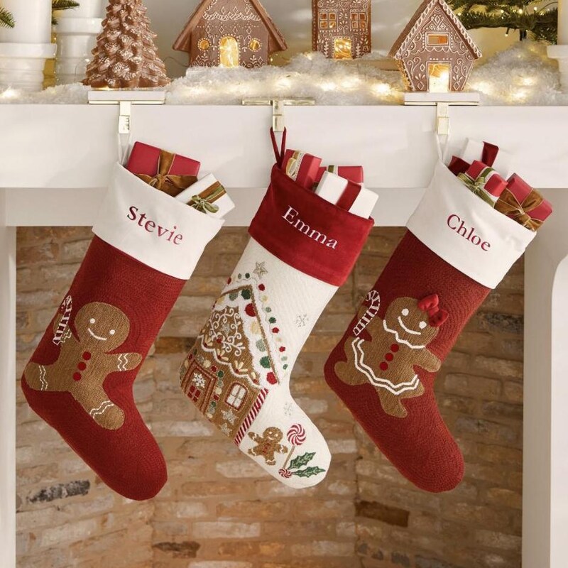Gingerbread Stocking - Etsy