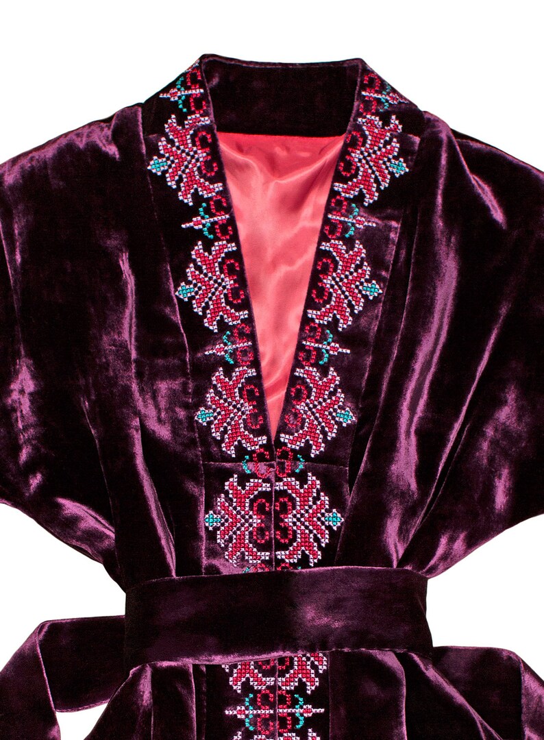 Velvet Embroidered Ethnic Maxi Long Dress | Etsy