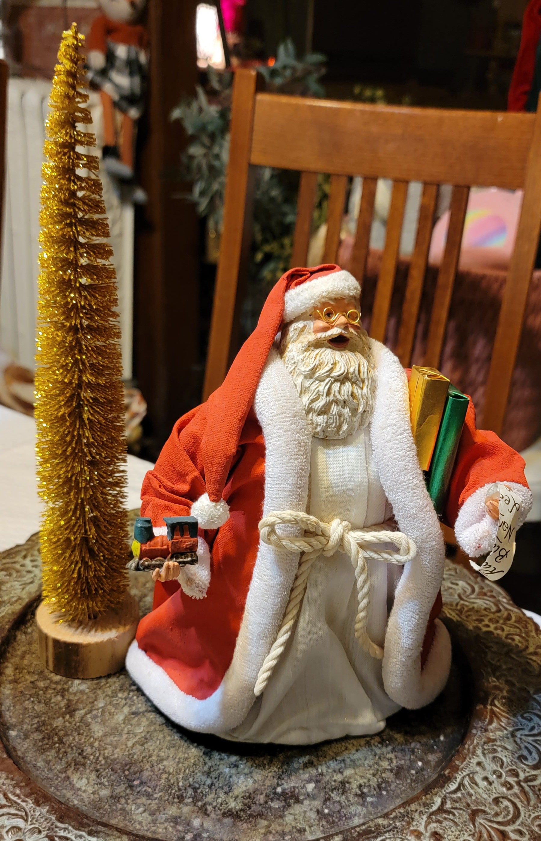 Interesting Old World Santa Tree Topper Gallery