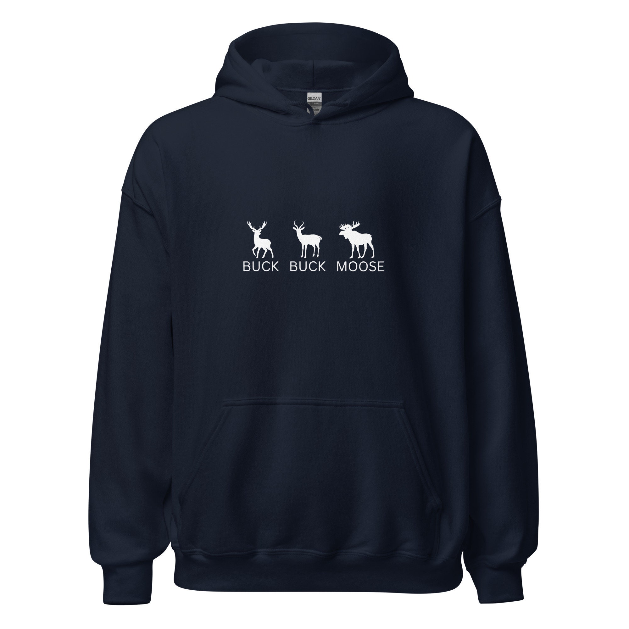 Wildlife Inspired Buck Buck Moose Hoodie | National Parks and Beyond - Etsy