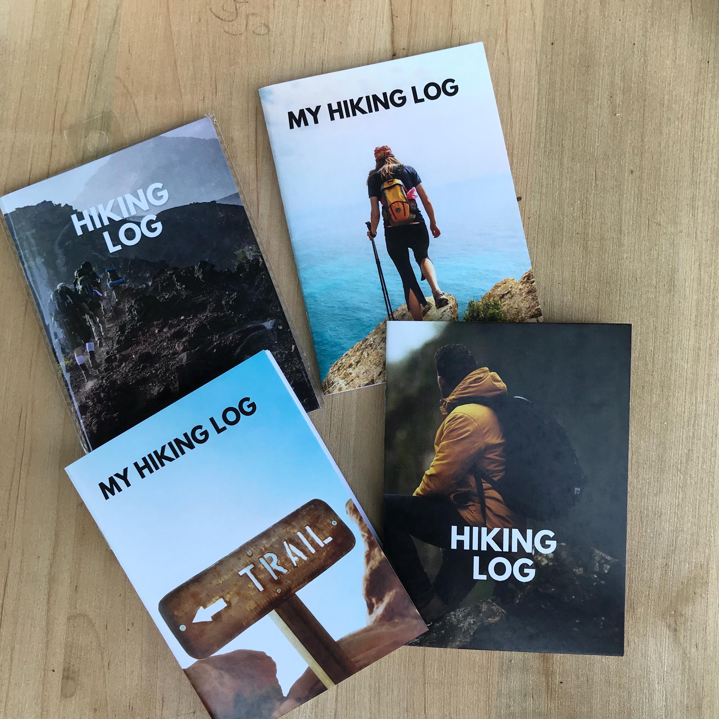 Pocket Size Hiking Log Journal - Hiker Looking at the Ocean - Etsy